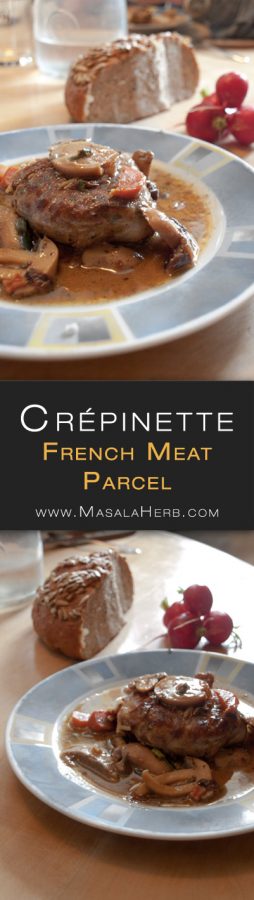 Easy Crépinette Recipe - How to make Crépinette | Masala Herb
