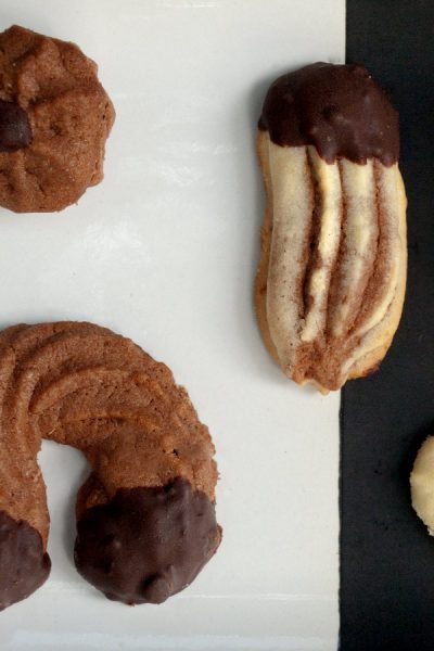 Chocolate Spritz Cookies Recipe
