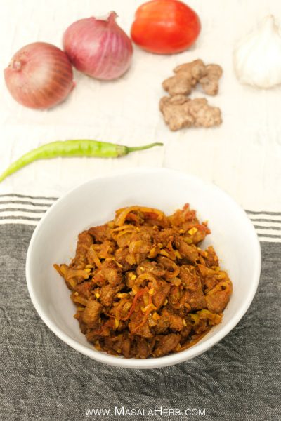 Goan Beef Chilli Fry Recipe - Quick & Easy Spicy Stir Fried Beef the ...