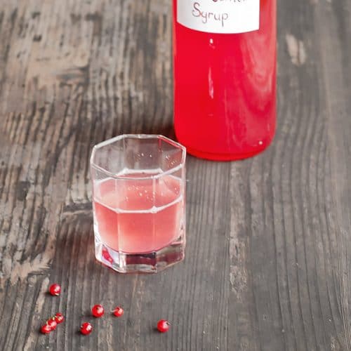 Red Currant Cordial Recipe - How to make Syrup [no cooking!]