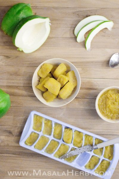 Papaya Paste - Natural Meat tenderizer - How to make papaya paste