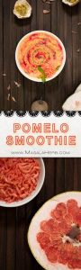 Pomelo Fruit Smoothie Bowl & How to prepare Pomelo 🍊