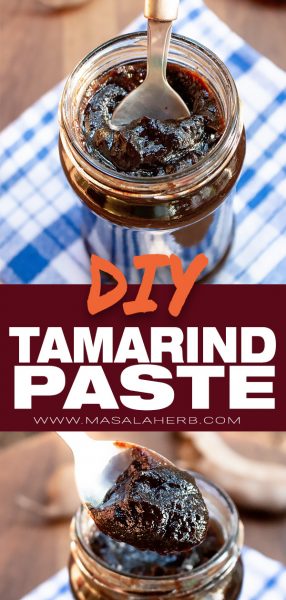Tamarind Paste - How to make Tamarind Paste - Masala Herb
