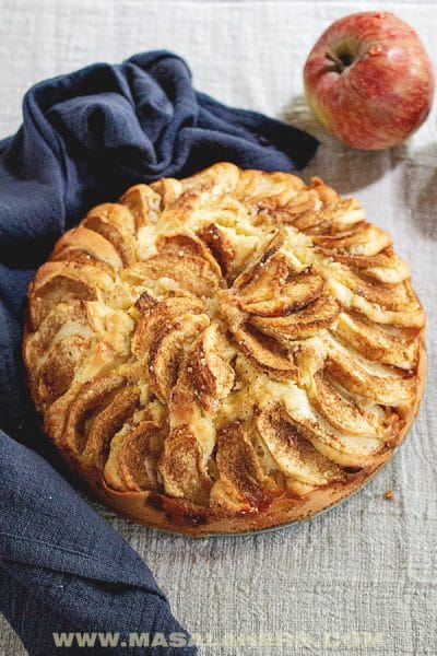 Easy German Apple Cake Recipe [Authentic Apfelkuchen] - Masala Herb