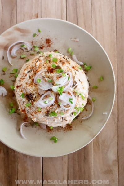 German Cheese Dip without Beer Recipe (Obatzda)