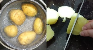 Bratkartoffeln: German Fries with Bacon