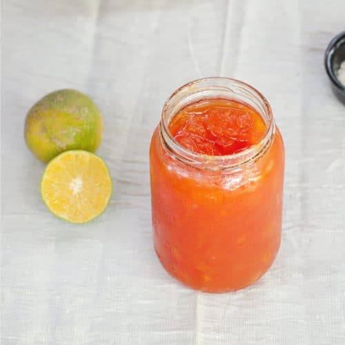 3 Ingredient Papaya Lime Jam Recipe