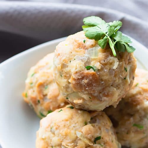 Authentic Semmelknödel Recipe (Bread Dumplings) | MasalaHerb.com