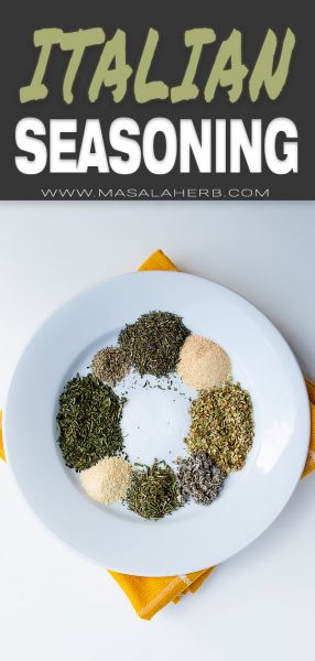 DIY Italian Seasoning Recipe