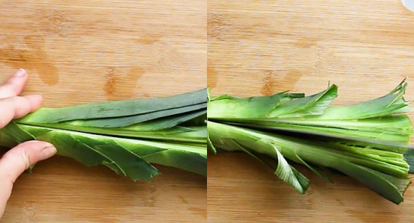 How to cut leeks 3 ways