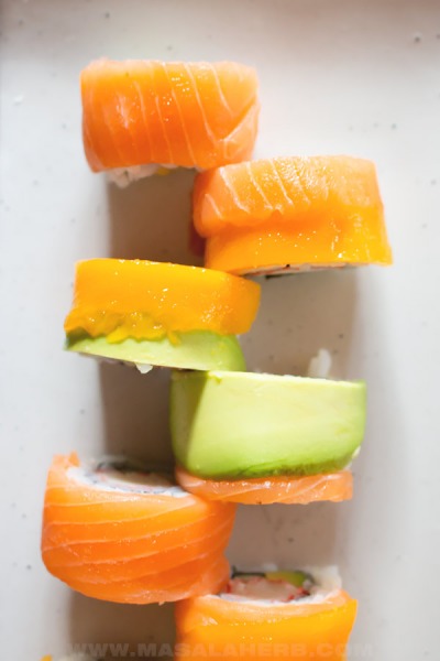 Rainbow Roll Sushi Recipe