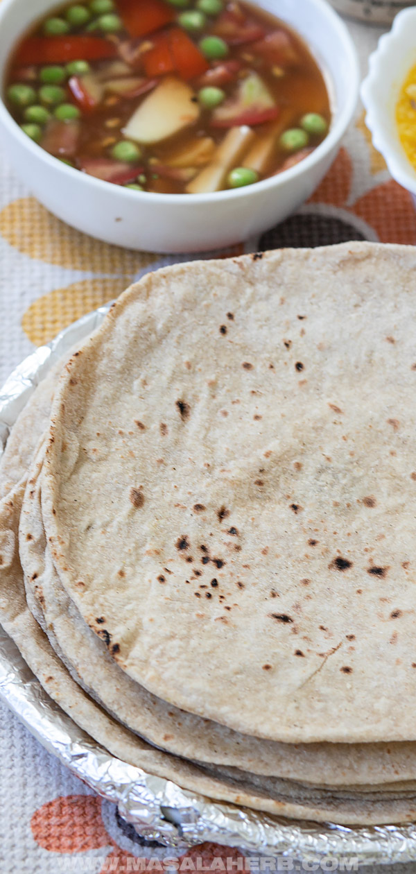Indian Roti Flatbread Recipe