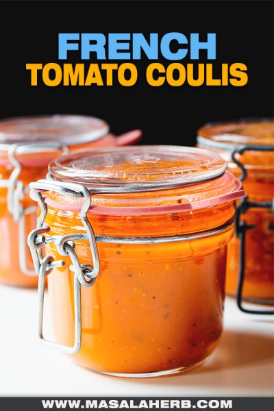 French Tomato Coulis + How to can it