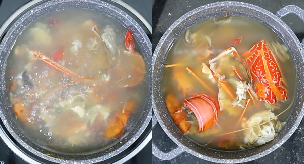 Homemade Lobster Shell Stock