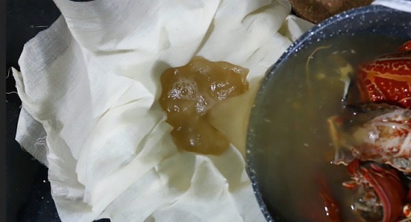 Homemade Lobster Shell Stock