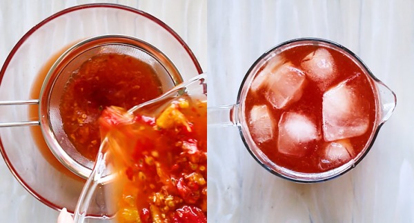 Prickly Pear Juice (Cactus Fruit) without Blender or Juicer