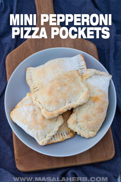 Pepperoni Pizza Pocket Recipe (Mini Calzone)