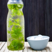 Homemade Mint Infused Water