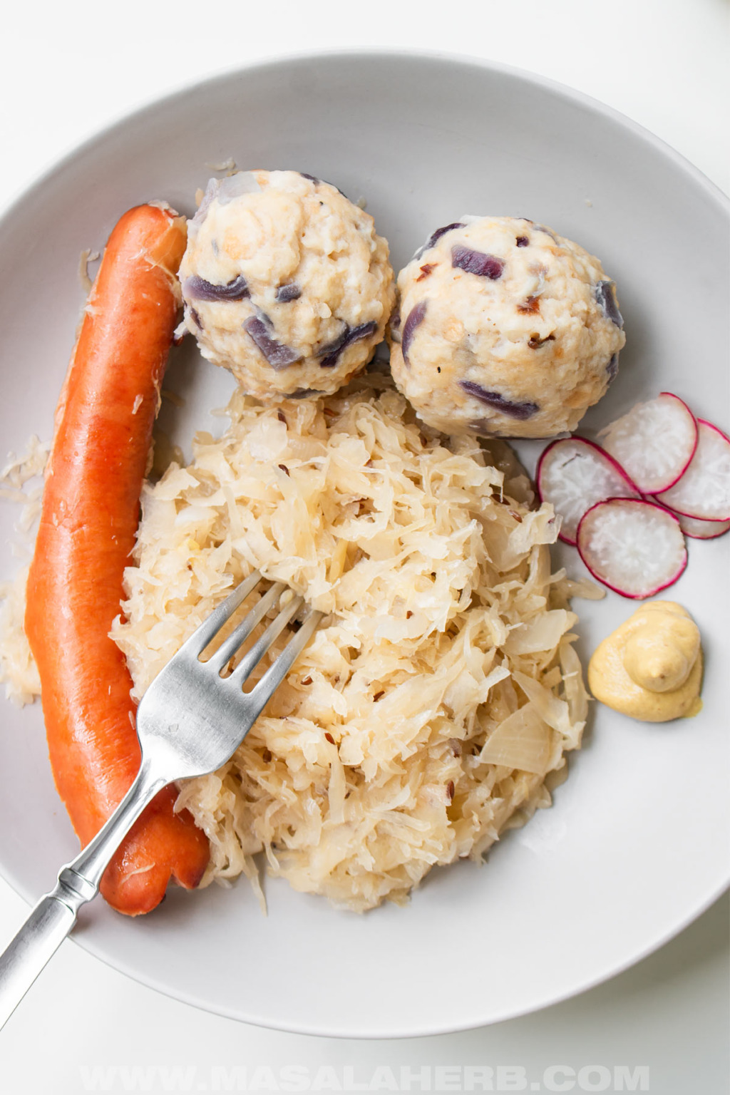 Bavarian Sauerkraut with Sausage that Tastes Like Oktoberfest - Taste ...