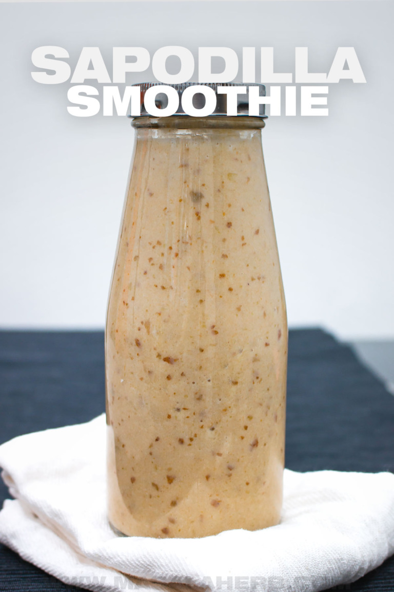 Sapodilla Fruit Smoothie