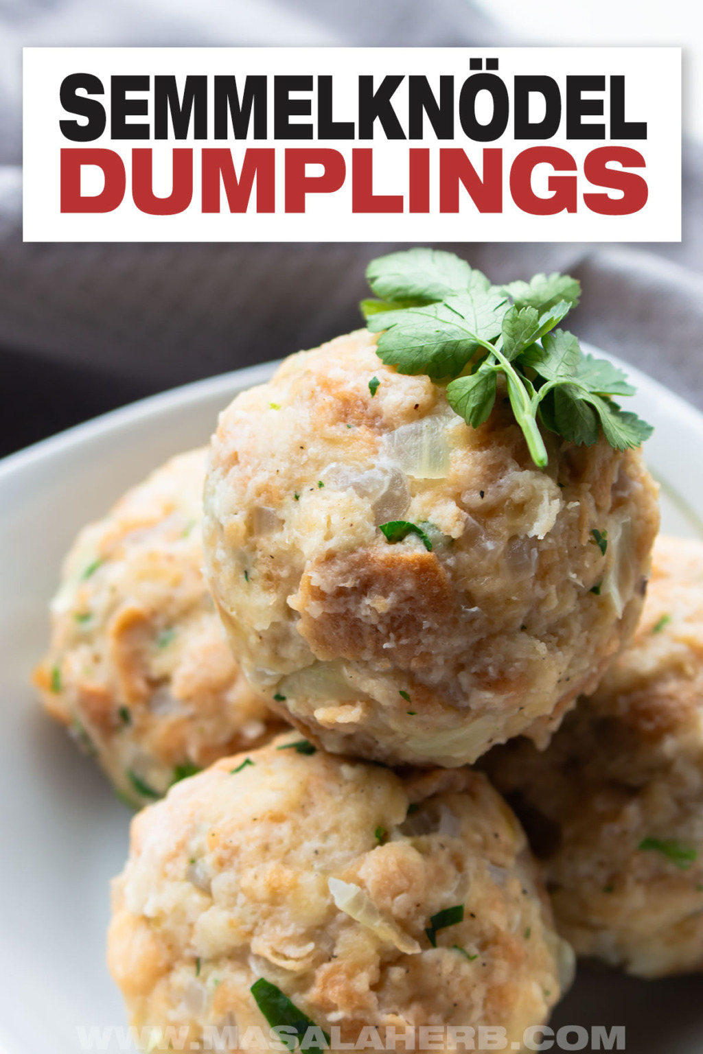 Semmelknödel Recipe (Bread Dumplings)