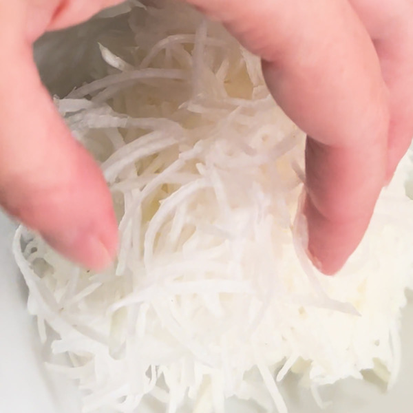 Bavarian Radi Salad Recipe (shredded)