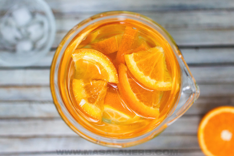 Orange Infused Water Recipe