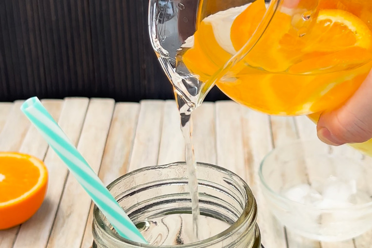 Orange Infused Water Recipe