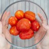 How to blanch Tomatoes to peel