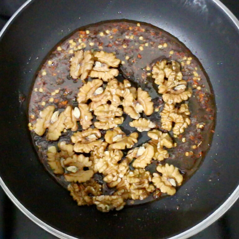 Spiced Honey Roasted Walnuts Recipe
