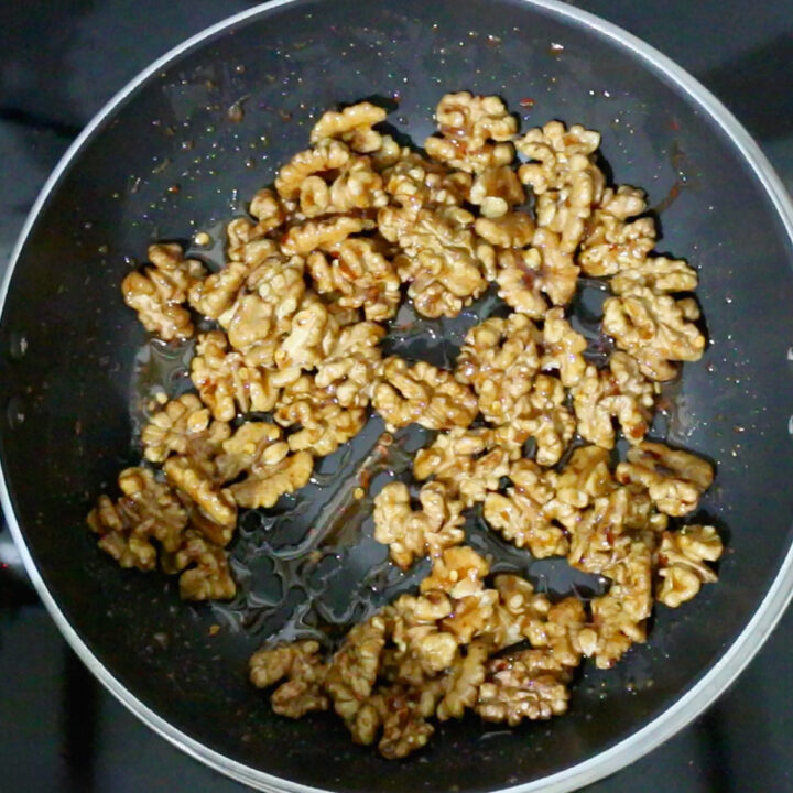Spiced Honey Roasted Walnuts Recipe