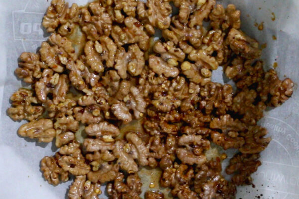 Spiced Honey Roasted Walnuts Recipe