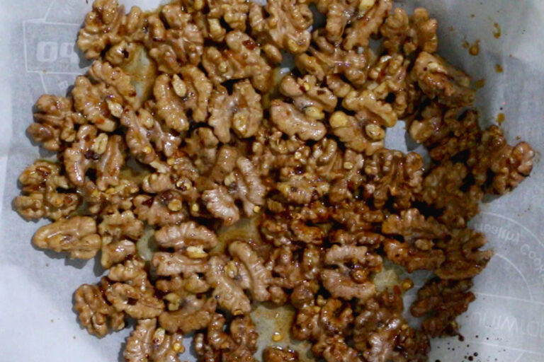 Spiced Honey Roasted Walnuts Recipe
