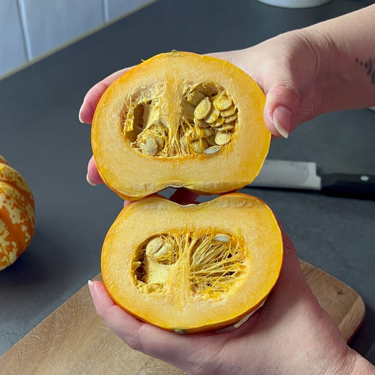 Curried Roasted Sweet Dumpling Squash Soup Recipe