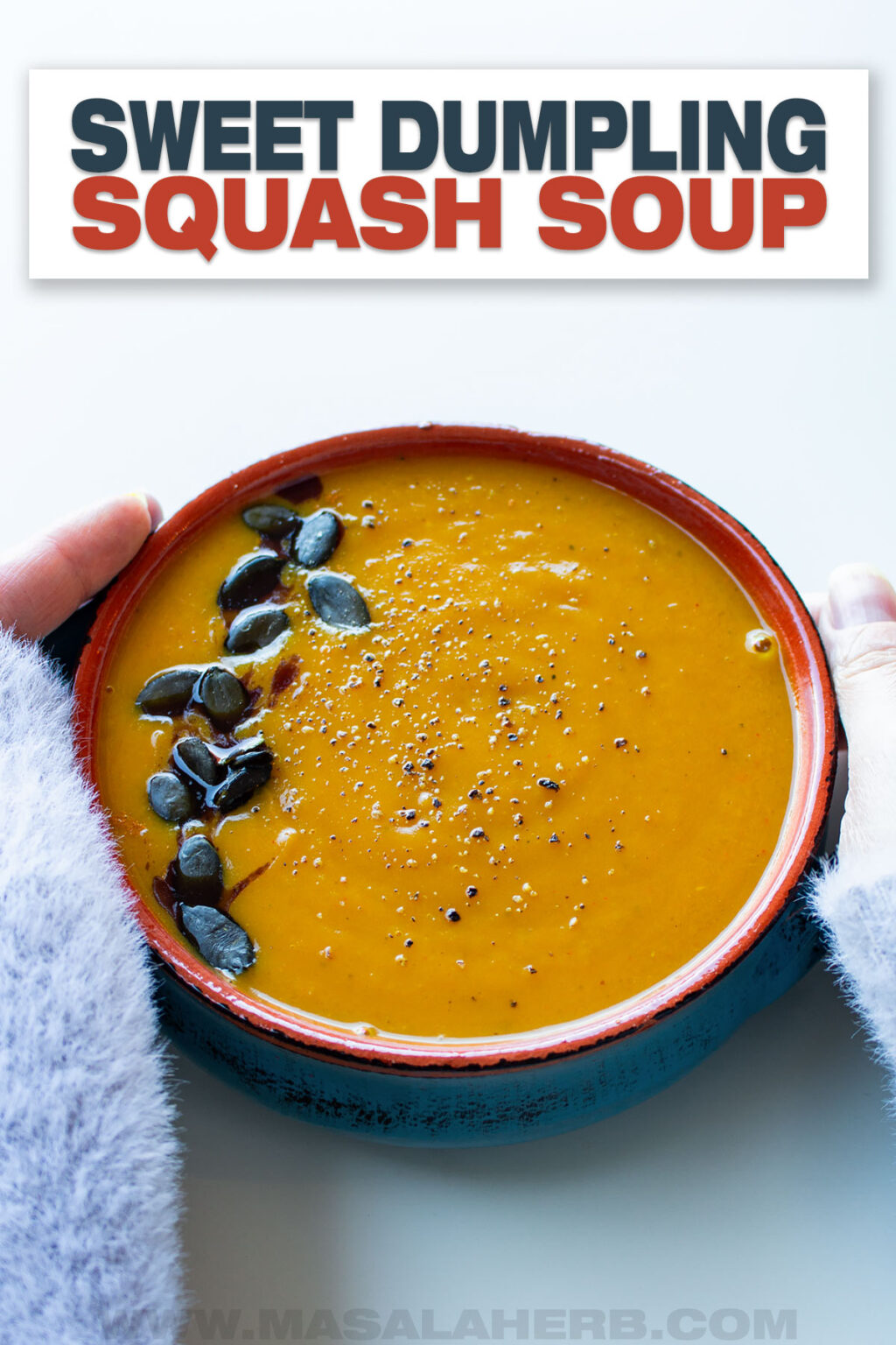 Curried Roasted Sweet Dumpling Squash Soup Recipe