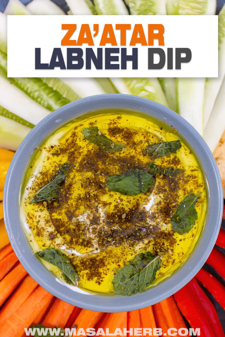 Za'atar Labneh Dip Recipe