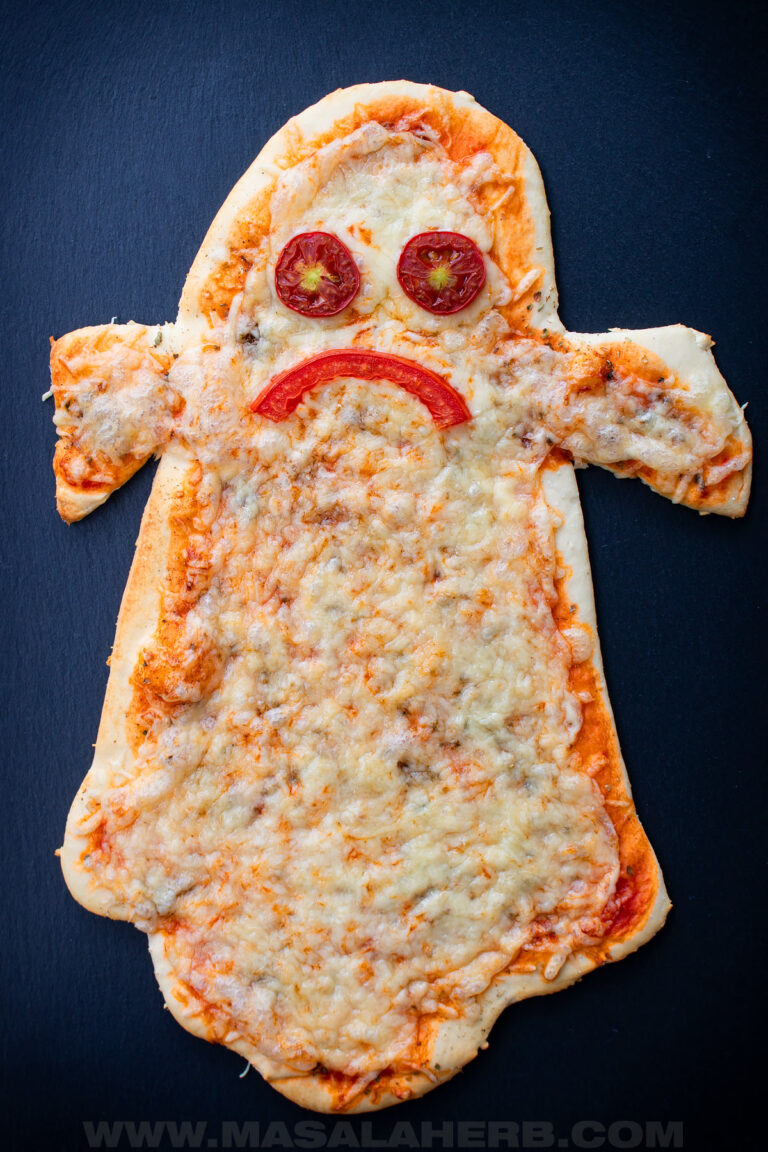 Halloween Ghost Pizza