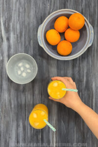 Mandarin Juice without a Juicer