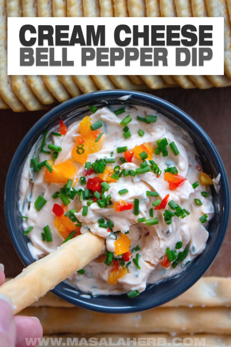 Cream Cheese Bell Pepper Dip
