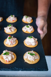 Tuna Ritz Cracker Appetizer