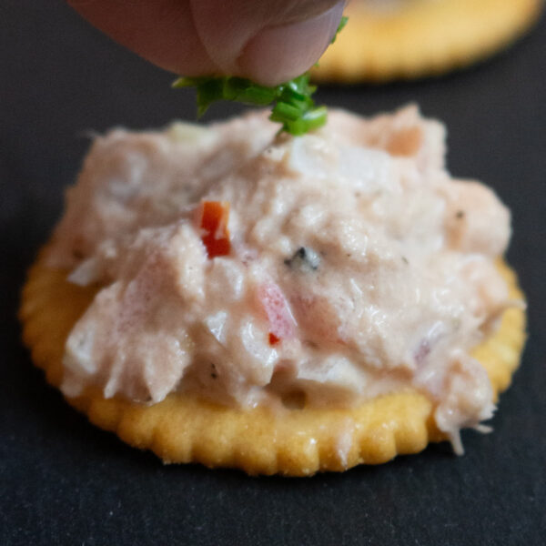 Tuna Ritz Cracker Appetizer