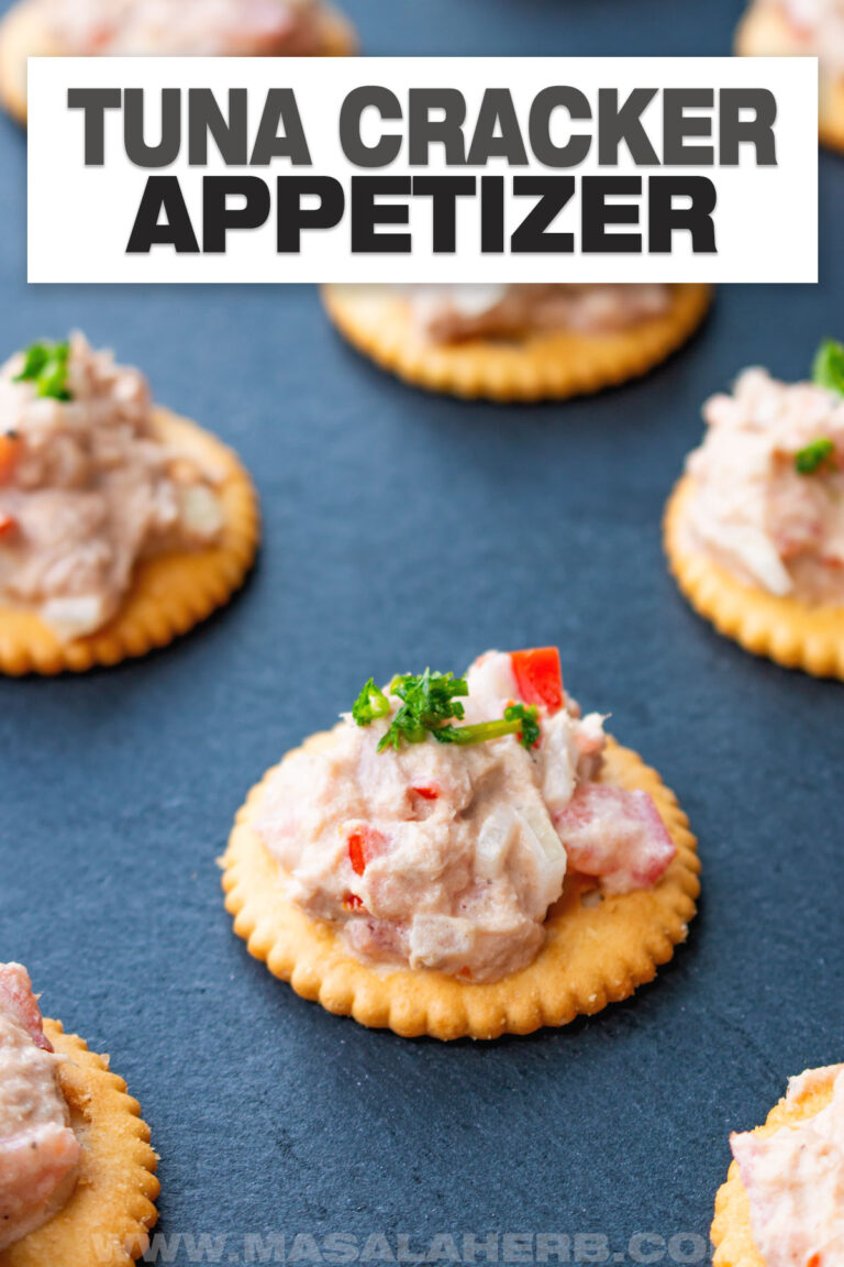 Tuna Ritz Cracker Appetizer