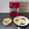 Creamy Cheese Topped Crackers