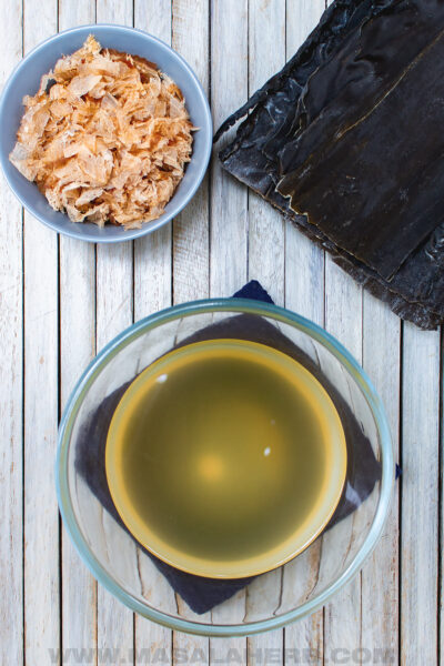 Awase Dashi: Japanese Bonito Kombu Stock