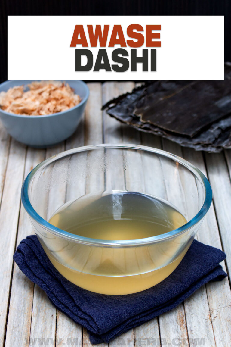 Awase Dashi: Japanese Bonito Kombu Stock