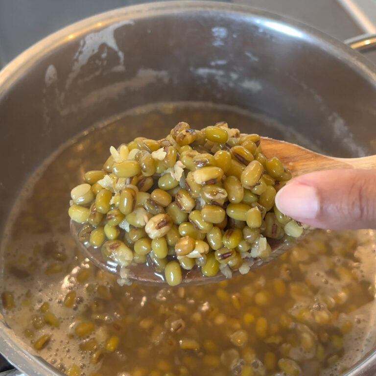 Nourishing Mung Bean Coconut Milk Dessert