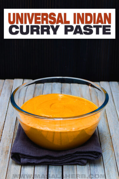 Universal Indian Curry Paste Recipe