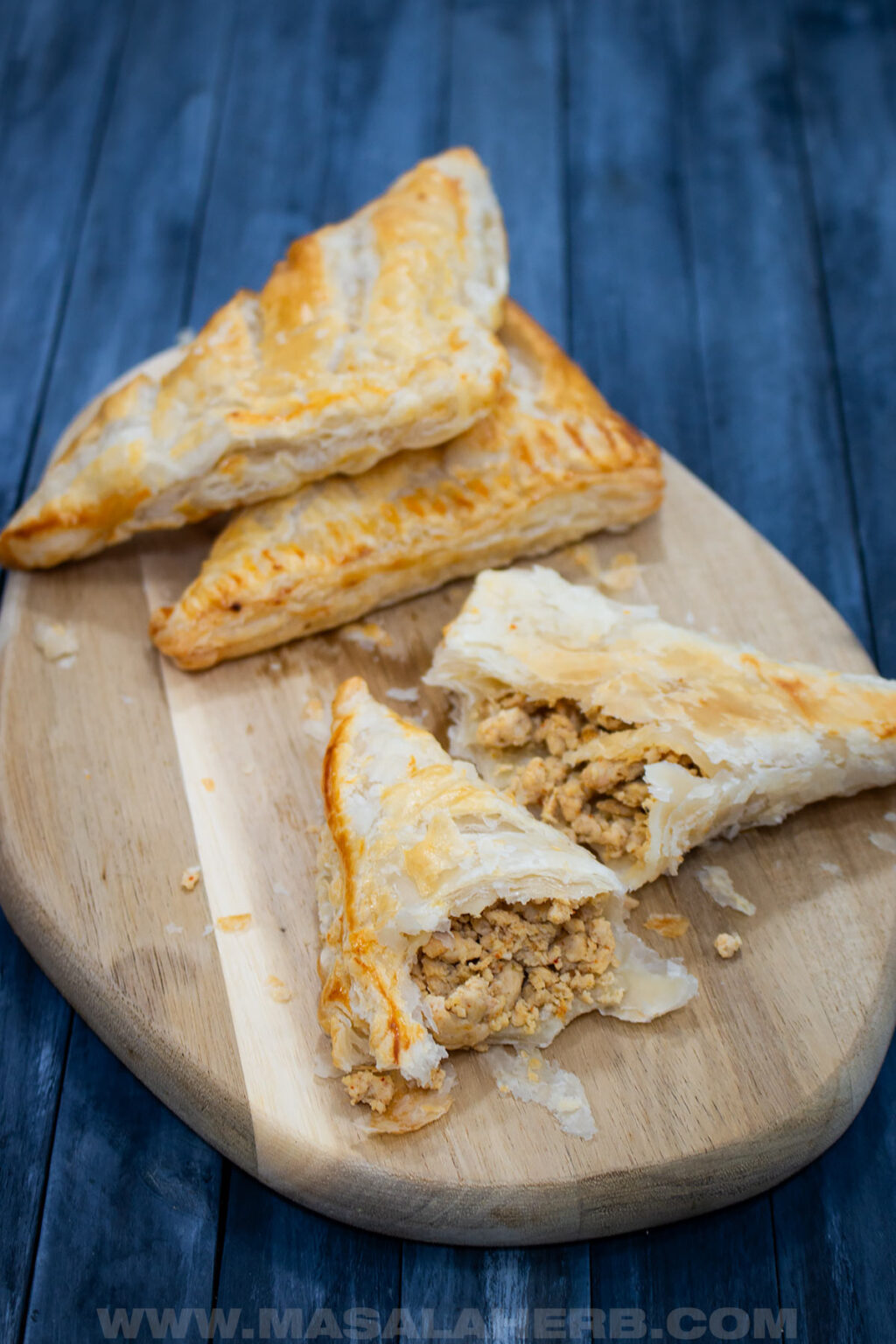Chicken Puff Pastry Bites