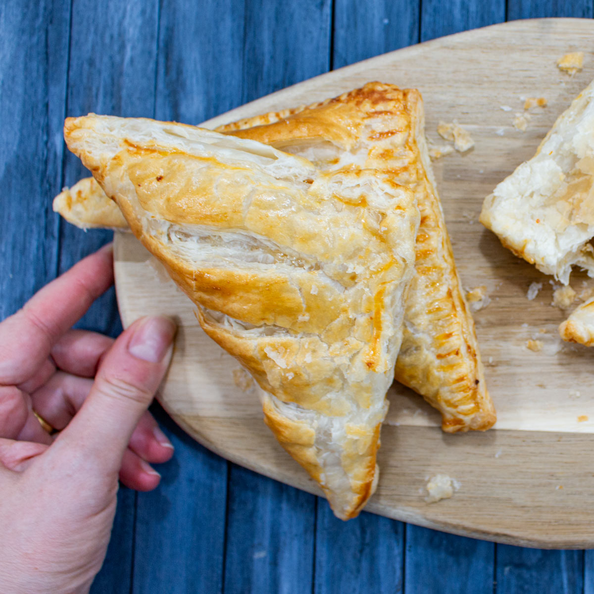 Chicken Puff Pastry Bites