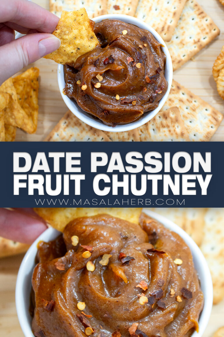 Date Passion Fruit Chutney Recipe